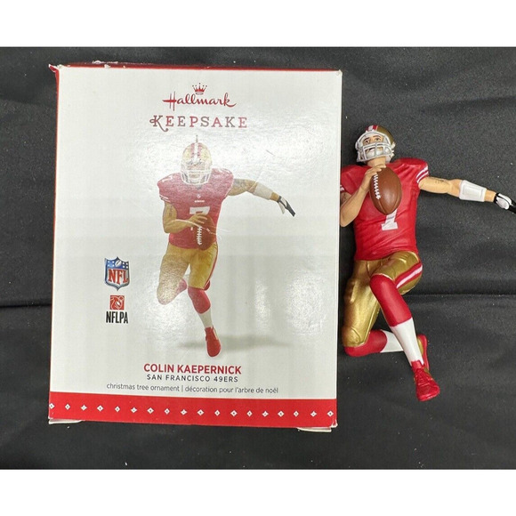 Hallmark | Holiday | Hallmark Keepsake Ornament Colin Kaepernick Sf ...